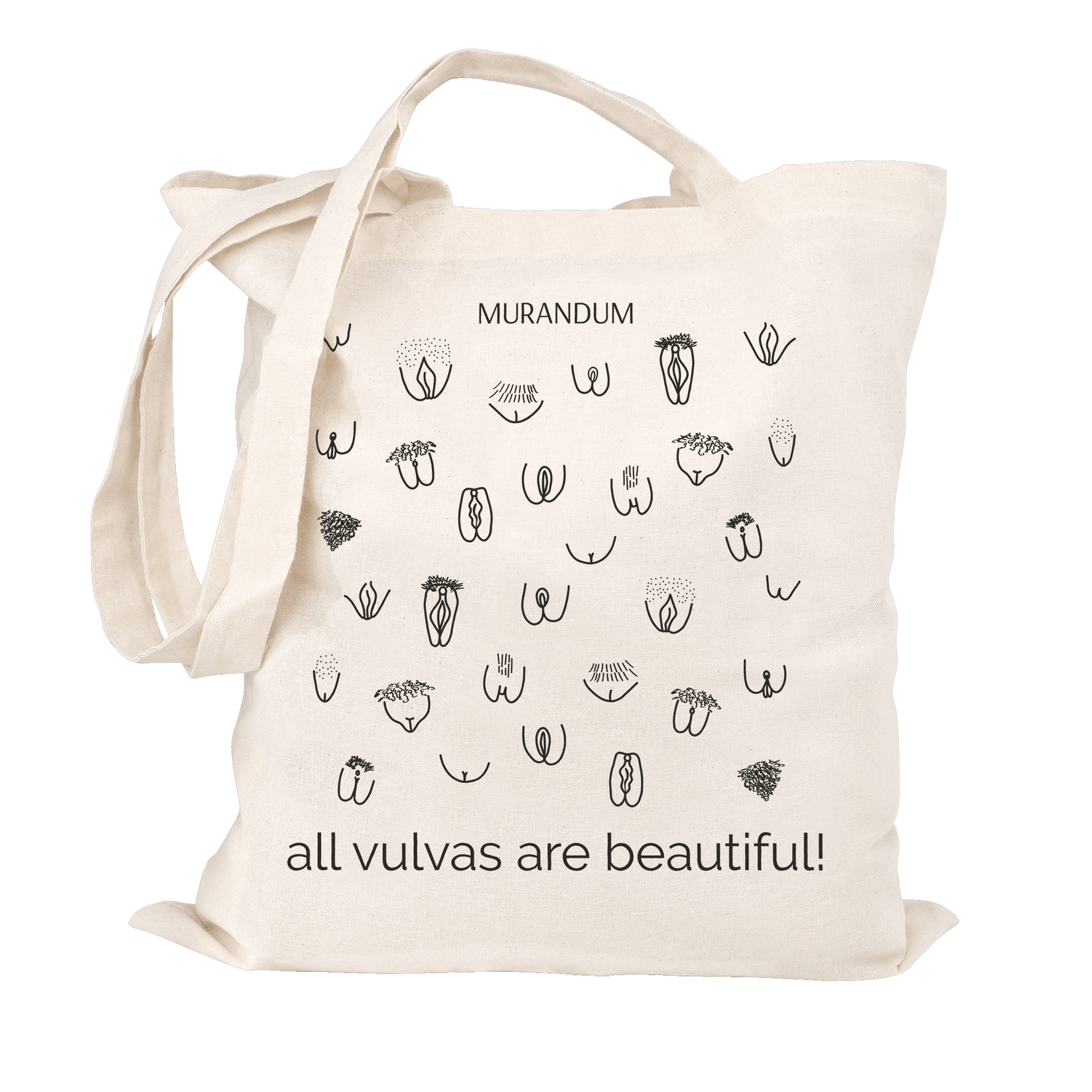 Tote bag - All vulvas are beautiful – Murandum